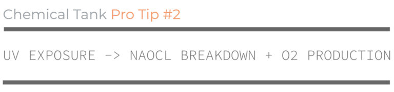 Proper Sodium Hypochlorite Storage in Polyethylene Tanks