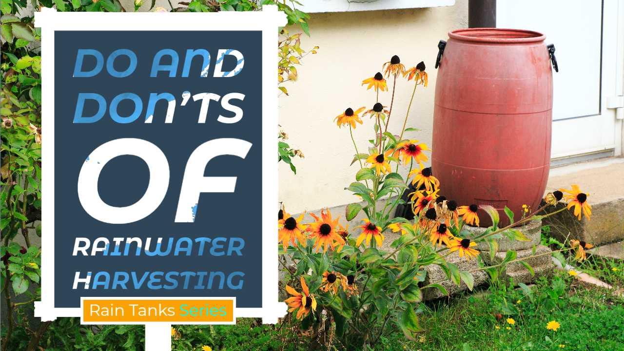 Rain Tanks | Do and Don'ts of Rainwater Harvesting