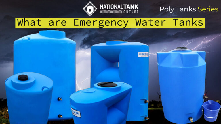 Poly Tanks | What Are Emergency Water Tanks