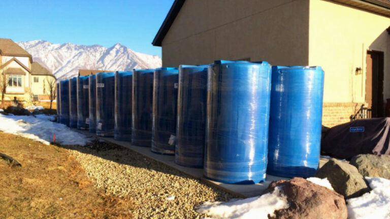 Water Tank Specification Tables