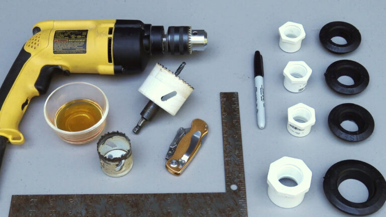 RV Tanks | How to Install Fittings on an RV Holding Tank