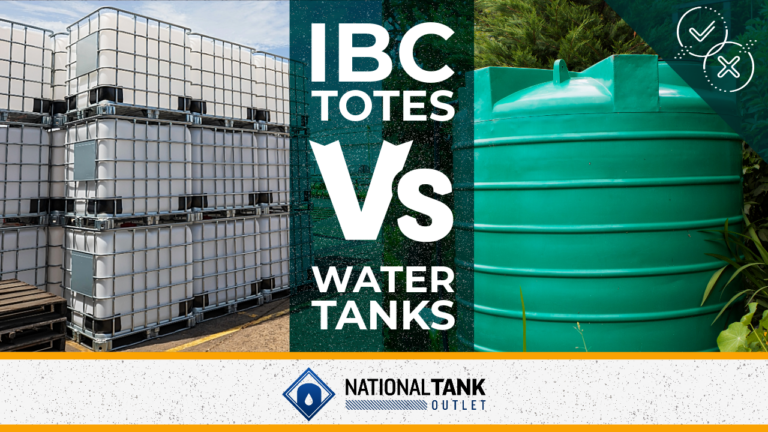 IBC Totes vs Water Tanks | Compare Capacity, Materials, & Benefits