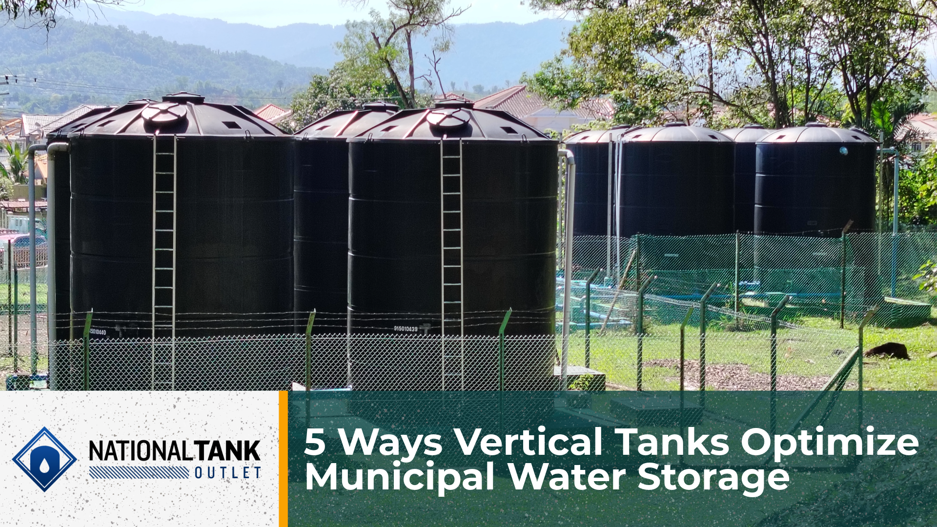 5 Ways Vertical Tanks Optimize Municipal Water Storage