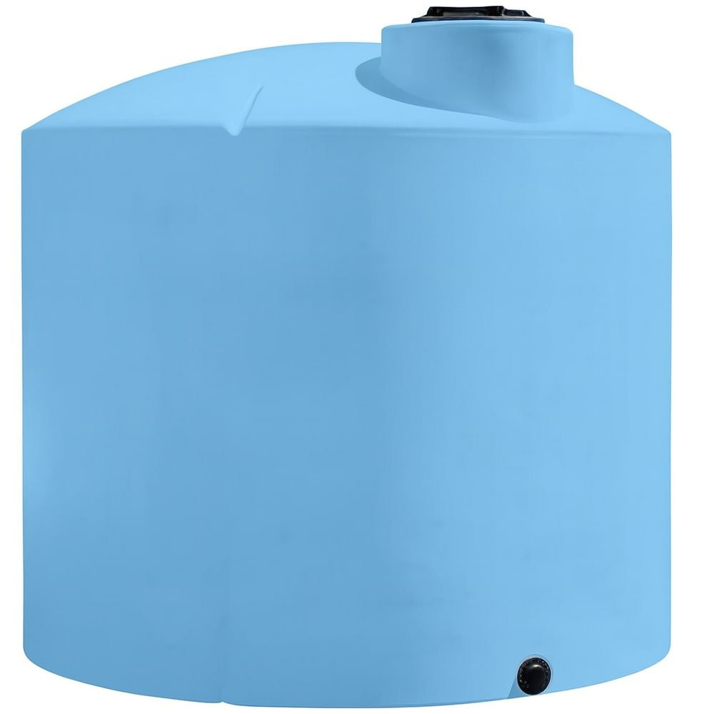 2500 Gallon HD Blue Vertical Liquid Tank | Norwesco 40052