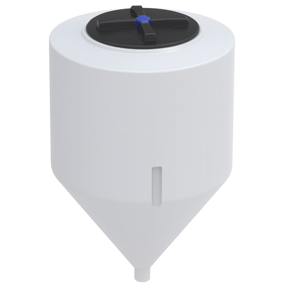 85 Gallon Inductor Cone Bottom Tank | Norwesco 44218