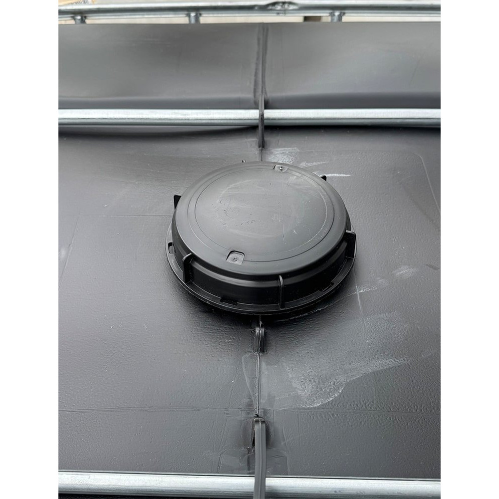 275 Gallon Black IBC Tote Portable Tank | NTO R275B