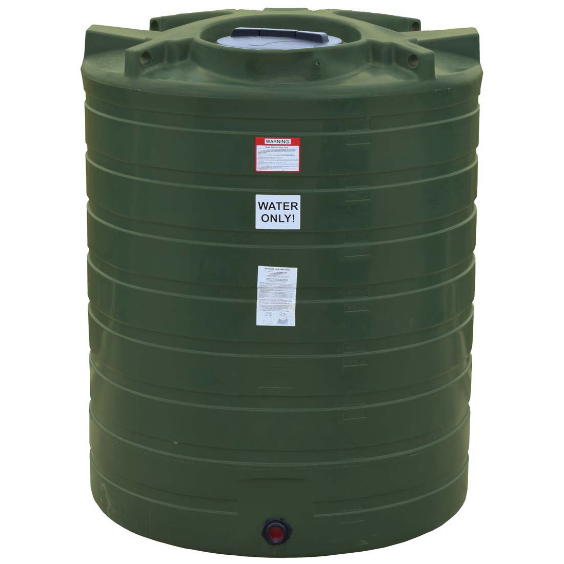 870 Gallon Vertical Water Storage Tank | Enduraplas TLV00870MG
