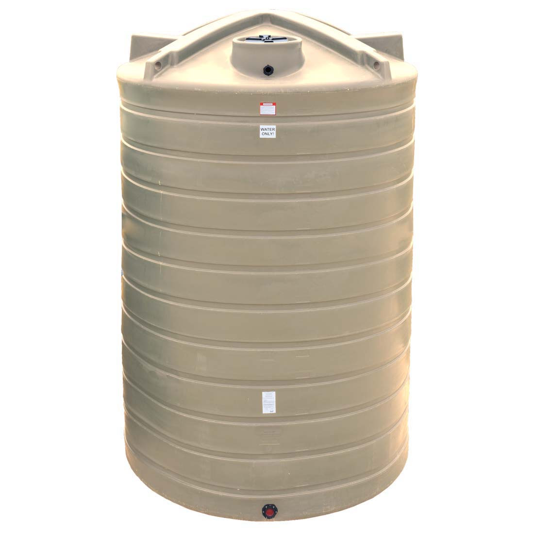 5200 Gallon Vertical Water Storage Tank | Enduraplas TLV05200BE