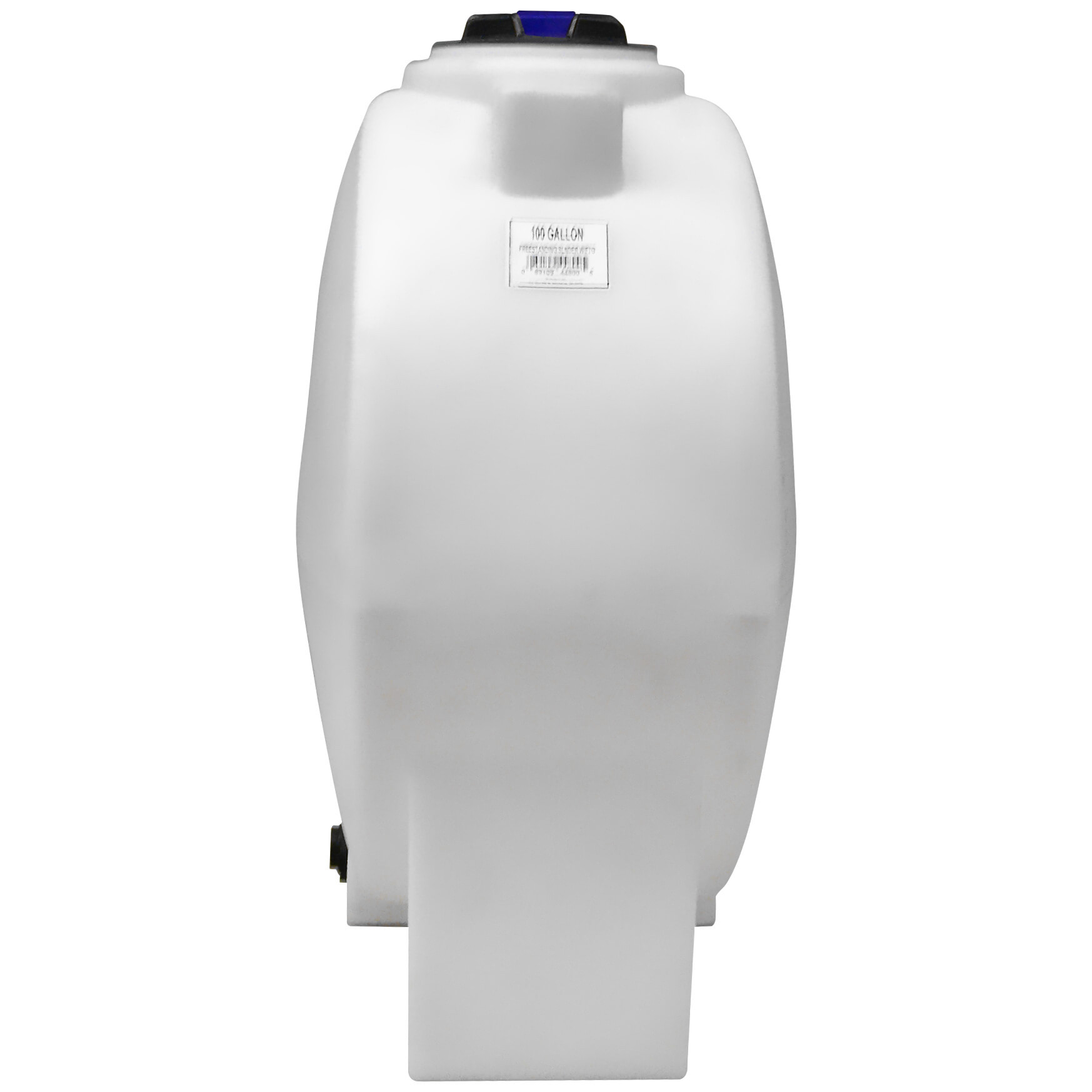 100 Gallon White Slender Doorway Tank | Norwesco 44800