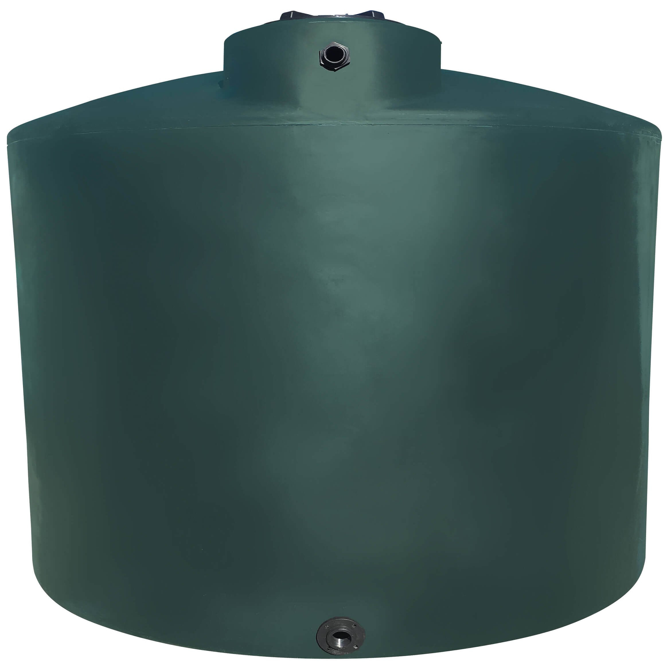 2500 Gallon Water Storage Tank - Green | Norwesco 45396