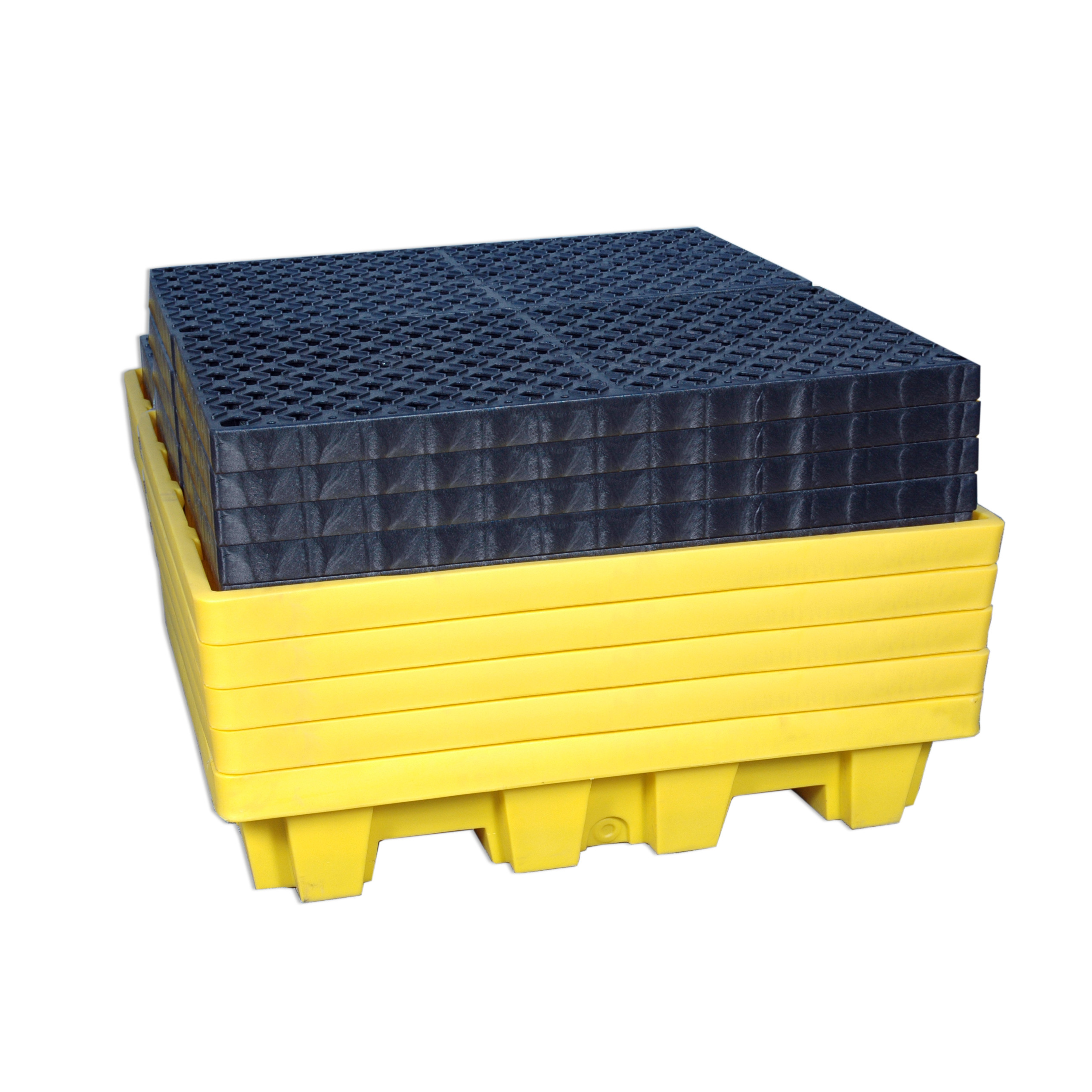 1231 UltraTech | 4-Drum Spill Pallet Nestable, With Drain
