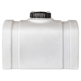 16 Gallon Flat Bottom White Utility Tank | RomoTech 82123889