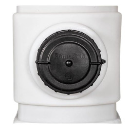 16 Gallon Flat Bottom White Utility Tank | RomoTech 82123889