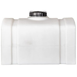 26 Gallon Flat Bottom White Utility Tank | RomoTech 82123899