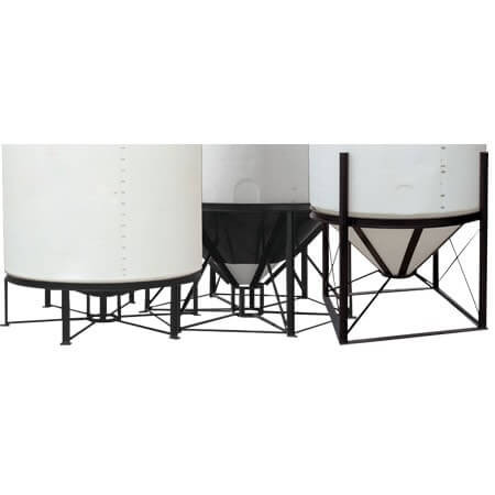 840 - 3000 Gallon 15° Conical Tank Stand | Ace CB090-15ST