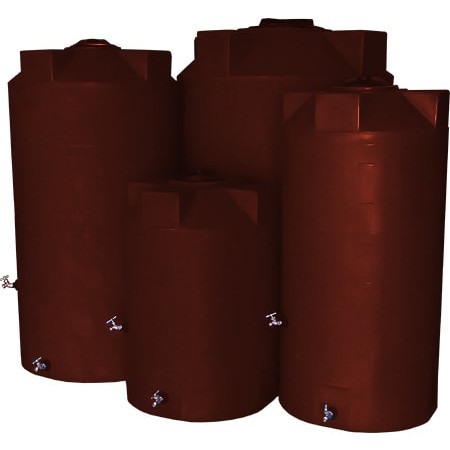 200 Gallon Red Emergency Water Tank | Bushman PM200ERB