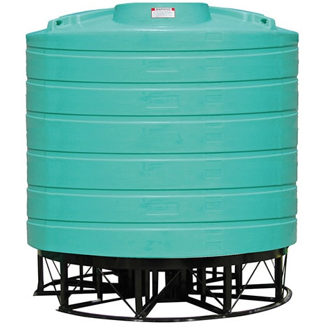 4000 Gallon 15 Degree Cone Bottom Tank with Stand | Enduraplas THC04000K
