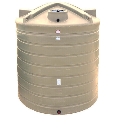 3000 Gallon Vertical Water Storage Tank | Enduraplas TLV03000BE