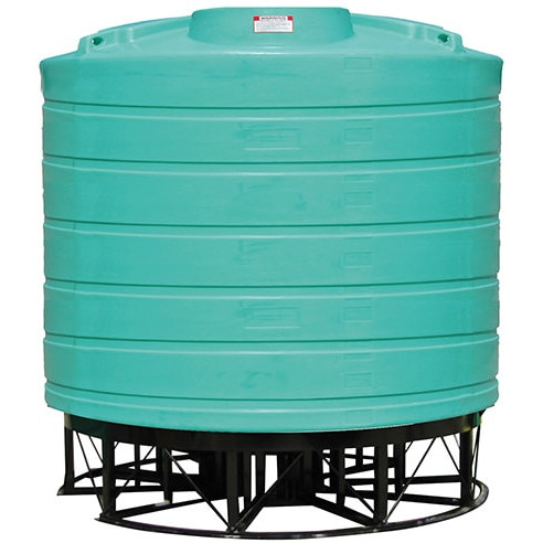 7011 Gallon 15 Degree Cone Bottom Tank without Stand | Enduraplas THC07011