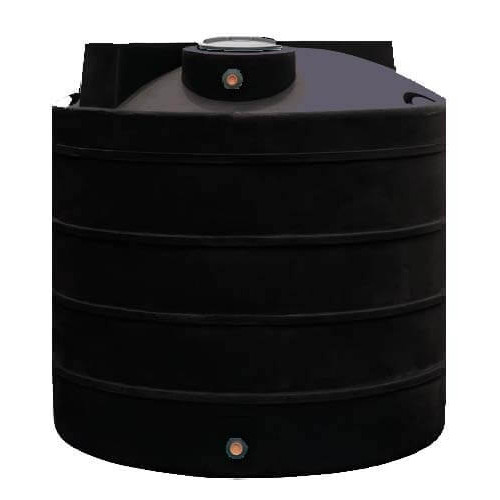 2500 Gallon Water Storage Tank - Black | Dura-Cast 902500B