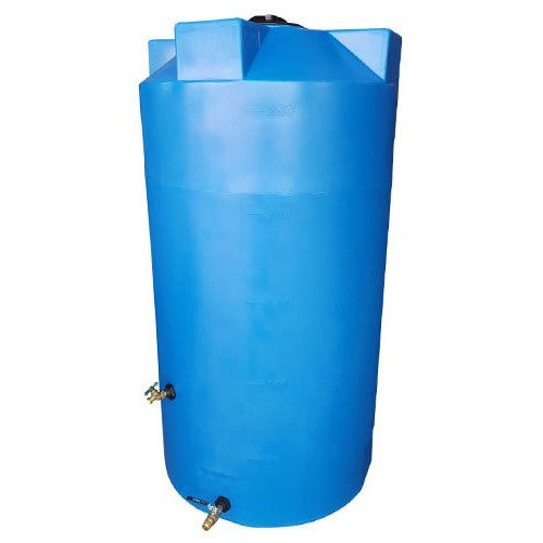 250 Gallon Blue Emergency Water Tank | Bushman PM250ELB