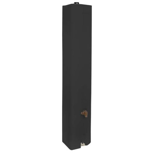 30 Gallon Black Emergency Water Corner Tank | Surewater WW-30-VC-BLK
