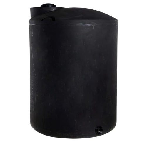 500 Gallon Water Storage Tank - Black | Bushman WW-500-GL-BLK