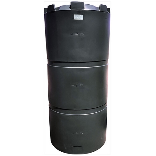 300 Gallon Water Storage Tank - Black | Dura-Cast 900300B