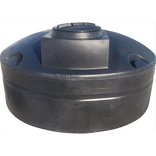 500 Gallon Water Storage Tank - Black | Dura-Cast 910500B