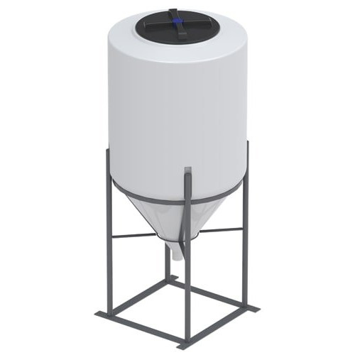 110 Gallon Inductor Cone Bottom Tank | Norwesco 40354