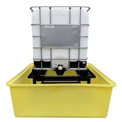 IBC Containment Tank with Steel Stand | NTO IBC420CS