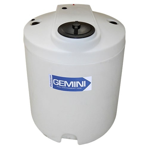 90 Gallon Double Wall Tank - White | Peabody 30295
