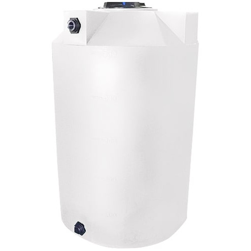 500 Gallon Heavy Duty Poly Tank - White | Bushman PM500HW