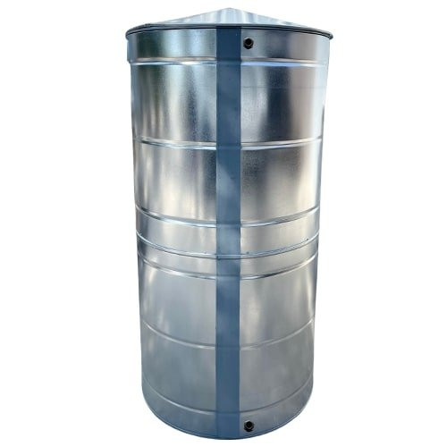 300 Gallon Stainless Steel Water Storage Tank | Texas Metal Tanks WT300G