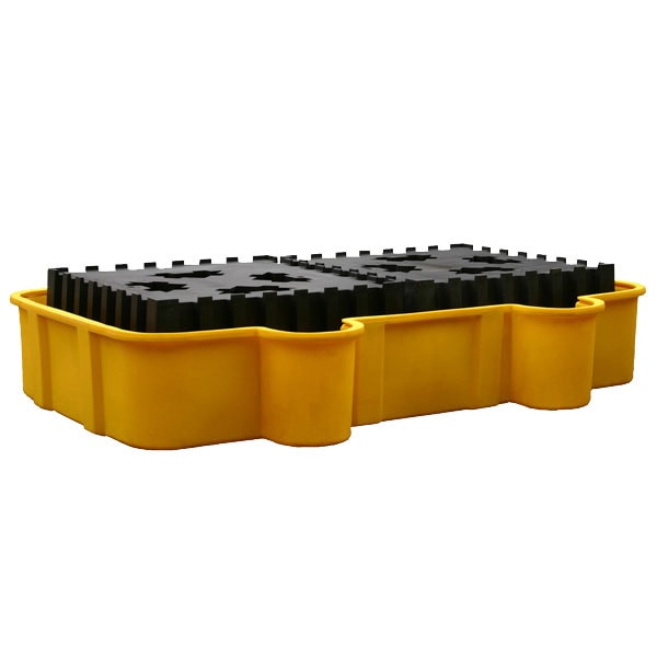 400 Gallon Yellow IBC Containment Tank | Eagle 1684D