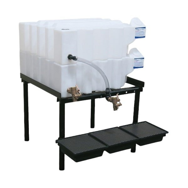 35 & 35 Gallon Tote-A-Lube Tank & Gravity Feed System | Fluidall T35-2