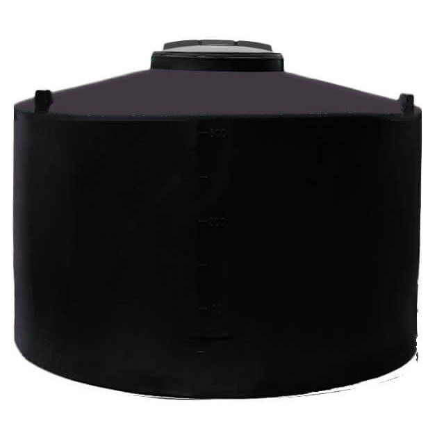 350 Gallon Water Storage Tank - Black | Dura-Cast 900350B