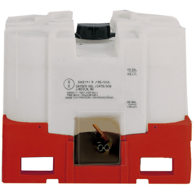 120 Gallon Premium Stacking IBC Tote Tank | Snyder 6660015B97204