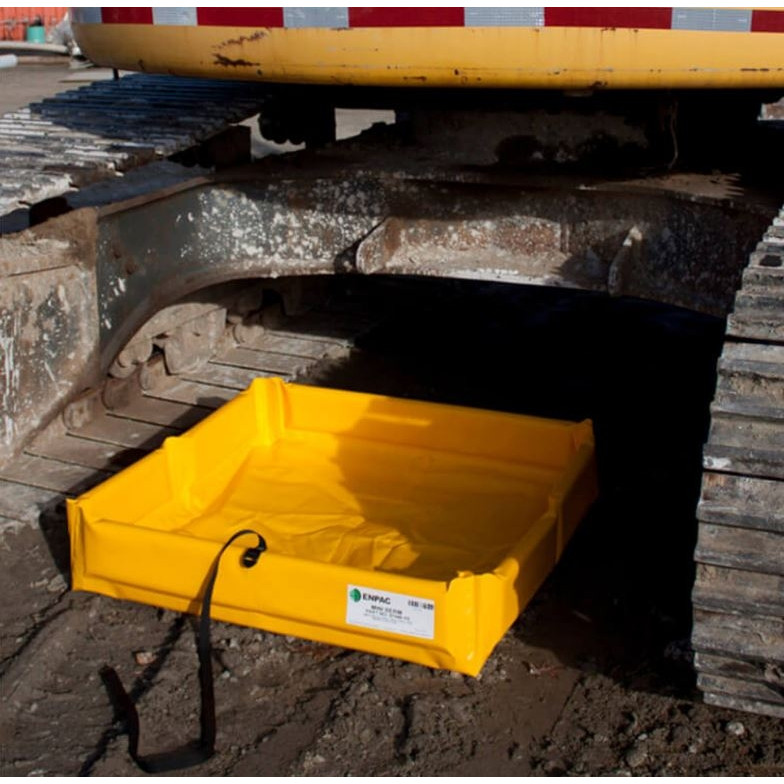 5633-YE-F ENPAC | 3' x 3' x 6" Folding Duck Pond Mini Berm