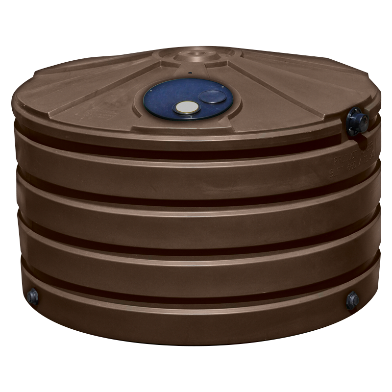 660 Gallon Water Storage Tank - Brown | Bushman 40018D