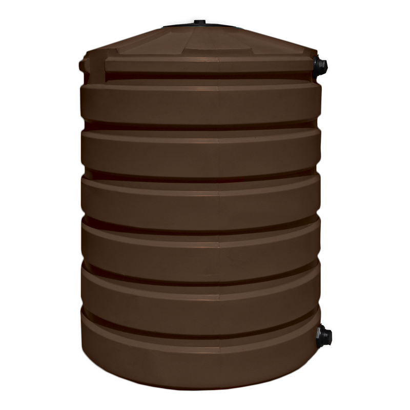 420 Gallon Rainwater Tank - Dark Brown | Bushman 45711