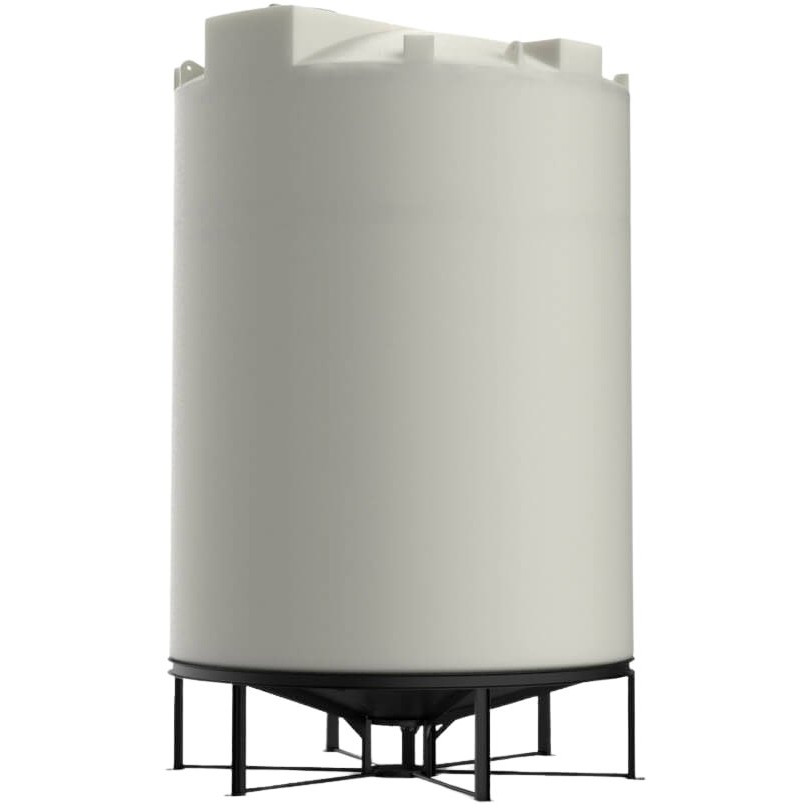 4600 Gallon 15 Degree Cone Bottom Tank with Stand | Snyder 8050100C75507