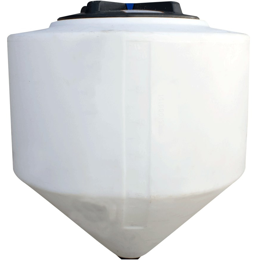 100 Gallon 60 Degree Inductor Cone Bottom Tank | Chem-Tainer TC3350