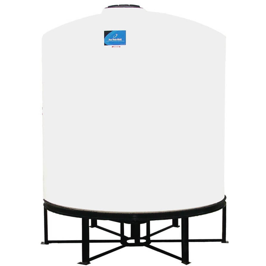 2500 Gallon 15° Cone Bottom Tank | Ace Roto-Mold CB2500-90